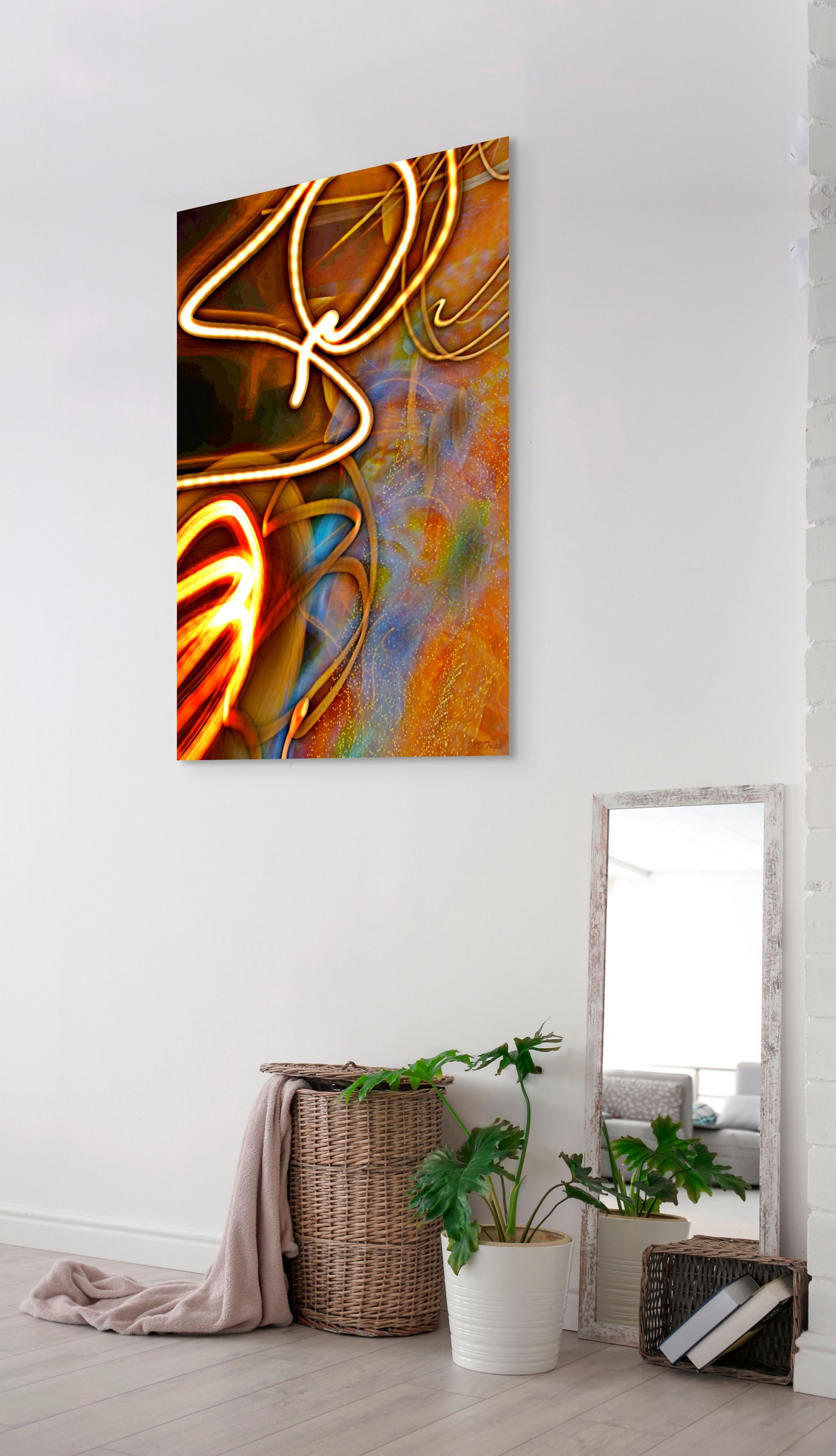 Inner Beauty Art Painting with Lights | MDTripp