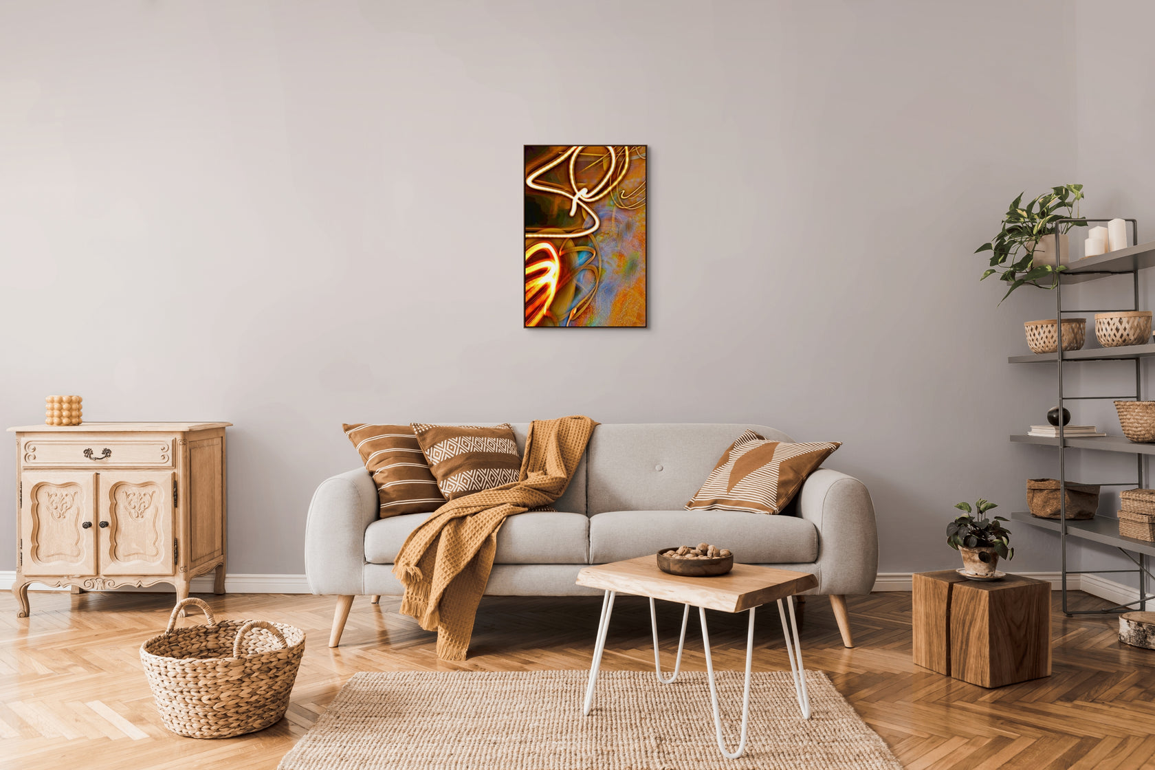 Inner Beauty Art Painting with Lights | MDTripp