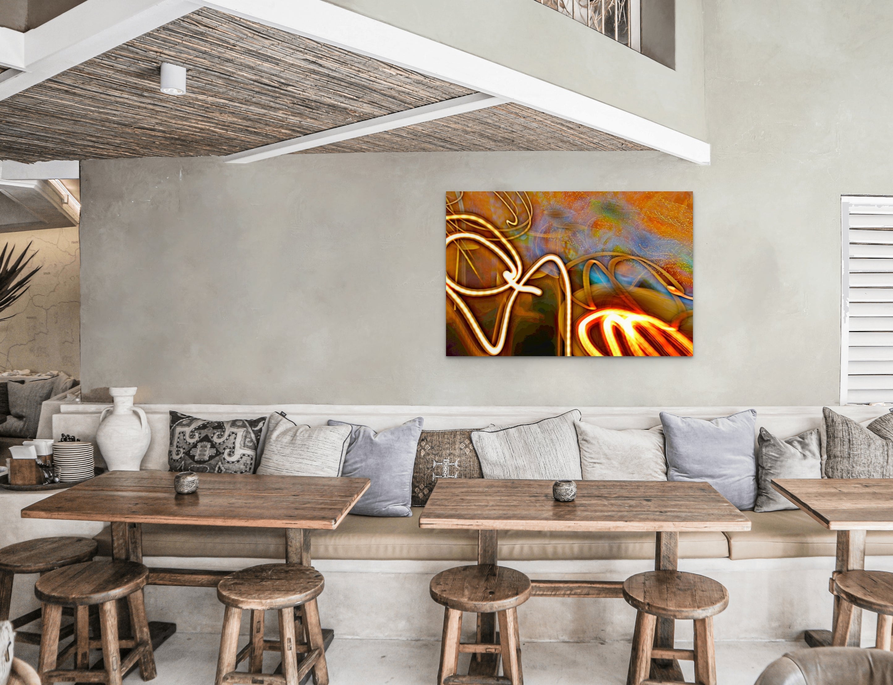 Inner Beauty Art Painting with Lights | MDTripp