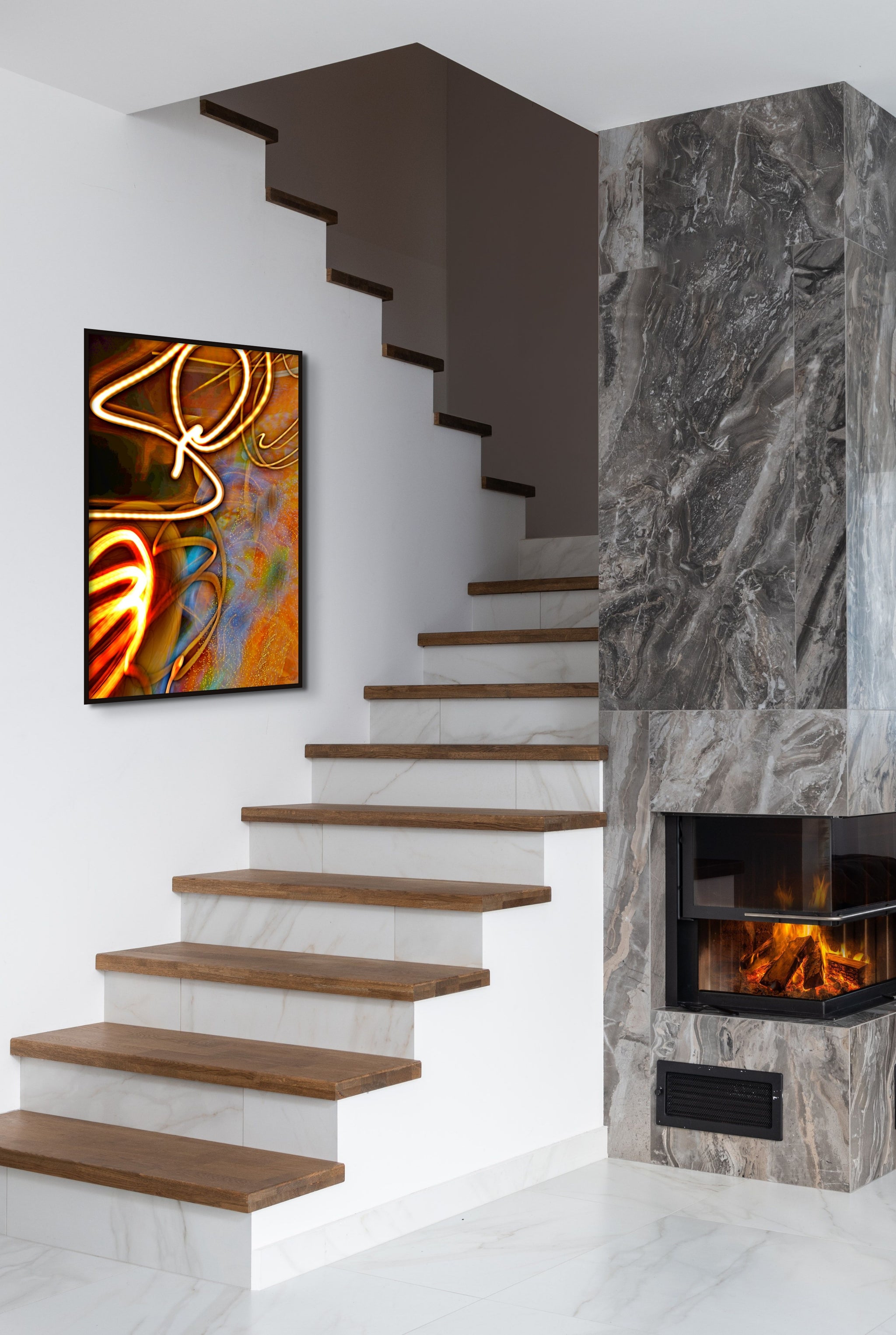 Inner Beauty Art Painting with Lights | MDTripp